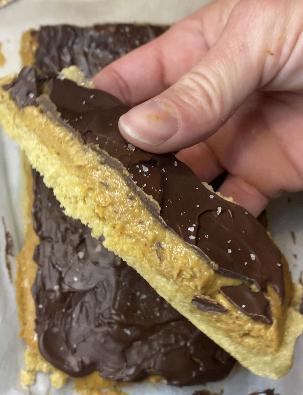 Protein Twix bars – Kim's Protein Kitchen